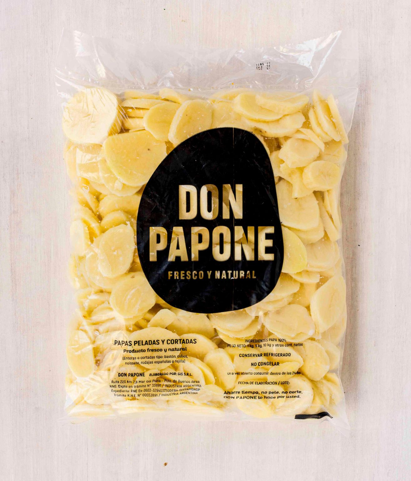 Papas Procesadas – Don Papone